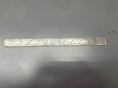 Rules - Starrett Scale