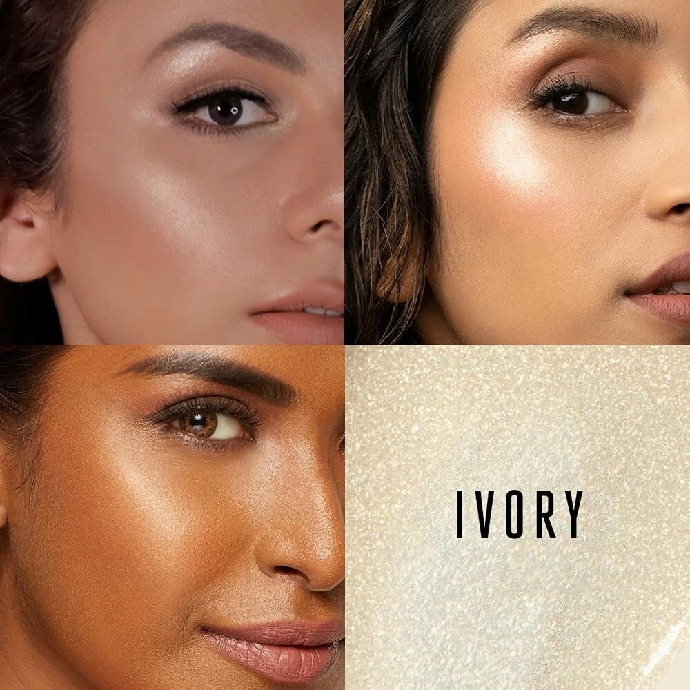 Gold Highlight Makeup
