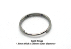 Split Round Safety Rings Marine Grade A4 Stainless Steel 316 | eBay UK