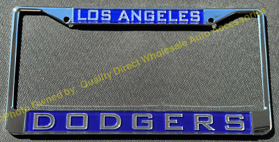 LA DODGERS BASEBALL AUTHENTIC MLB Metal License Plate Frame 🚚💨BEST GIFT ...