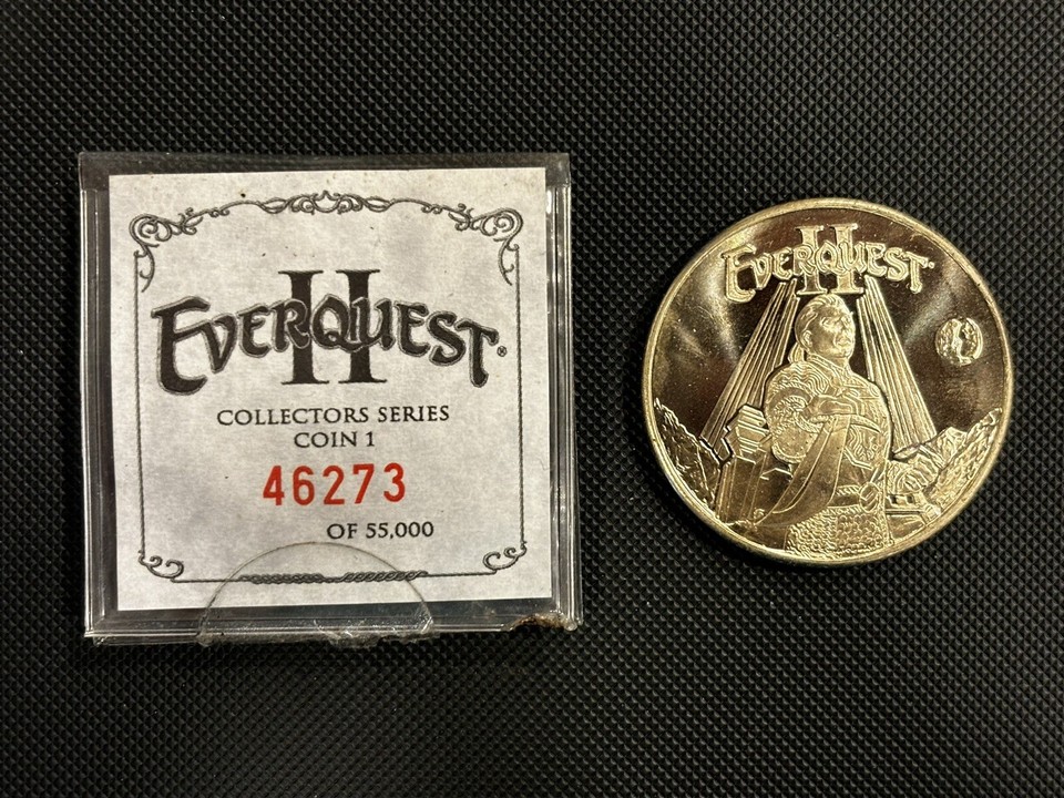 Everquest II Collector's Series Coin EQ2 Everquest 2 Coin #1 | eBay