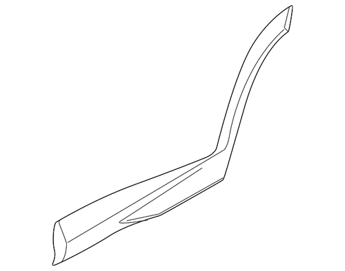 Genuine Hyundai Lower Molding 87732-CW000-CA for sale online | eBay