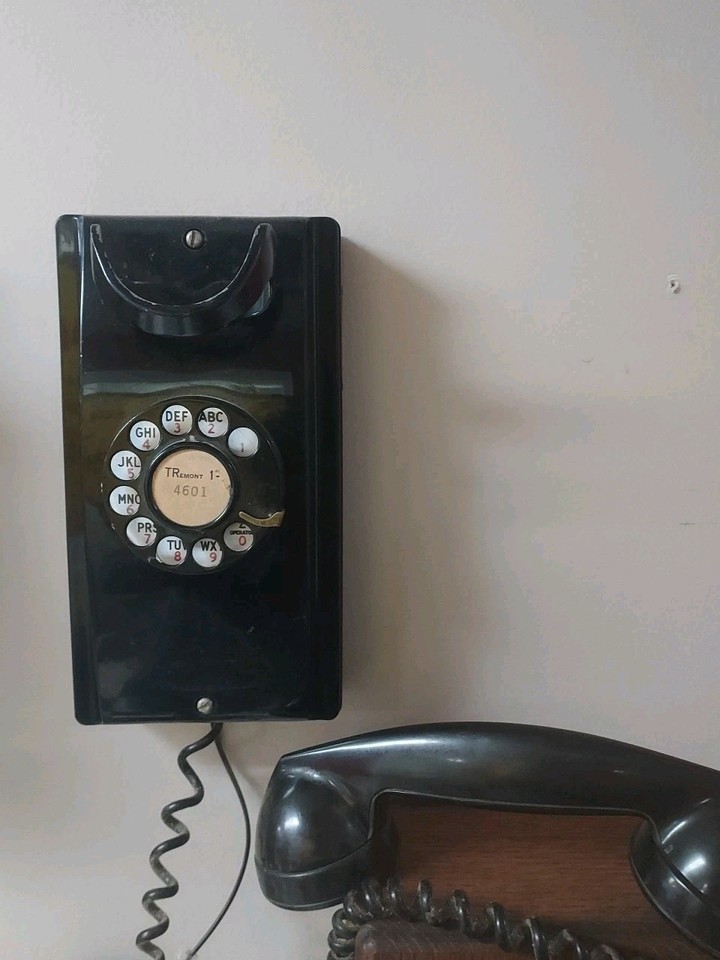 Western Electric 354 Wall Phone 1950 Working | eBay