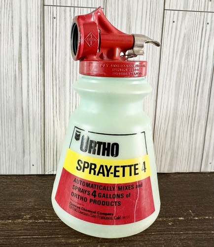 Vintage Ortho Chevron Spray-Ette 4 Hose-End Sprayer 4 Gallon Plastic ...