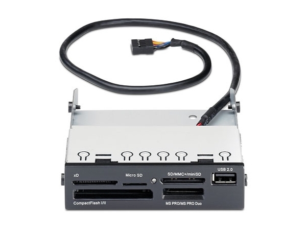 Hewlett Packard HP 22-in-1 Media Card Reader - card reader - Hi-Speed ...
