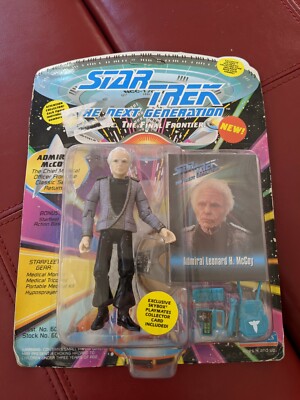 Dr McCoy Next Generation Admiral 1993 Unopened Playmates Star Trek TNG ...