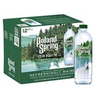 Poland Spring Origin 100% Natural Spring Water, 900mL Recycled Plastic ...