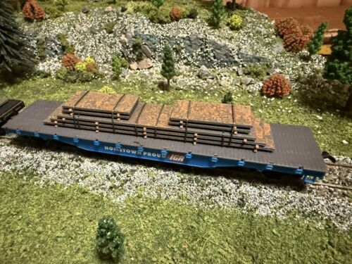 New 1:87 Ho Scale Rusty Flat Steel Load/decor (4.5in) (Real Rust) | eBay