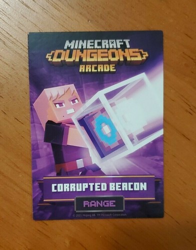 Minecraft Dungeons Arcade *21* cards + *6 Holo* | eBay