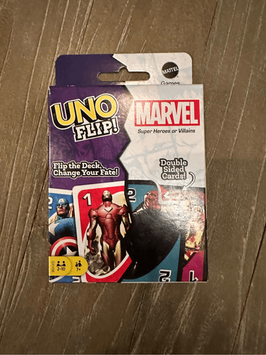 UNO FLIP - MARVEL - new- card game | eBay