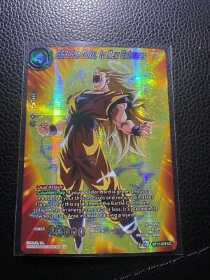 PACK FRESH DBS - HOLO FOIL - SS3 Son Goku, to New Extremes Alt Art BT11-074 | eBay