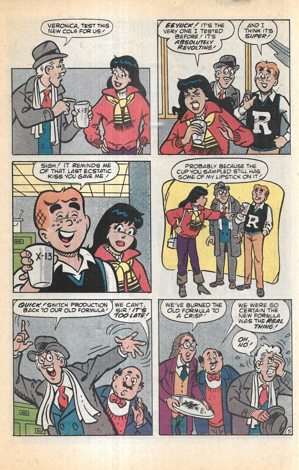 Laugh Comics 395 First Print Copper Age 1986 George Gladir Stan ...