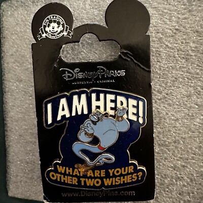Disney Genie from Aladdin, I Am Here What Are Your Other Two Wishes ...