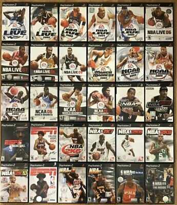 Sony NBA Basketball games (Playstation 2) | PS2 | PlayStation 2 | NBA ...