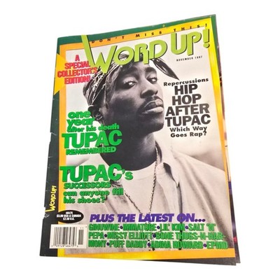 Word Up Magazine Fall November 1997 Hip Hop After Tupac Rapzine | eBay