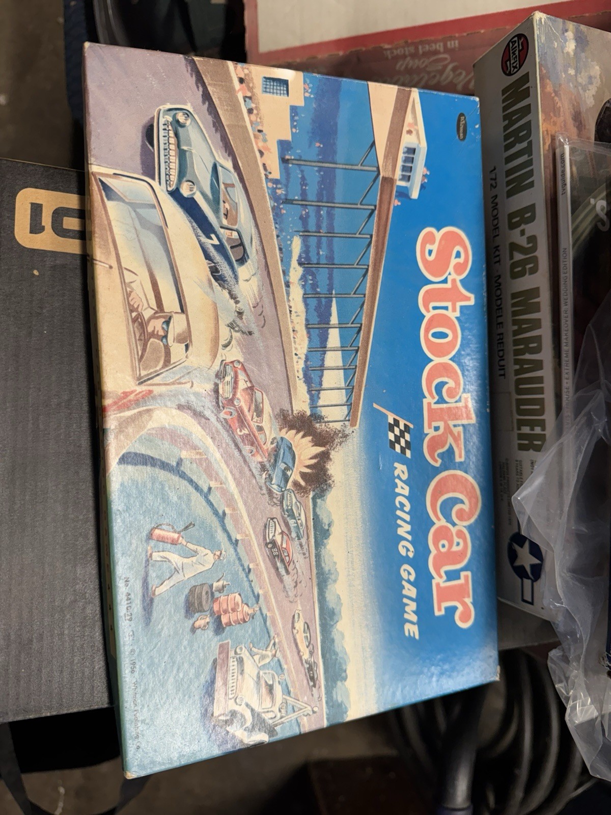 Stock Car Racing Game 1956 Whitman Publishing Co. Vintage Board Game | eBay