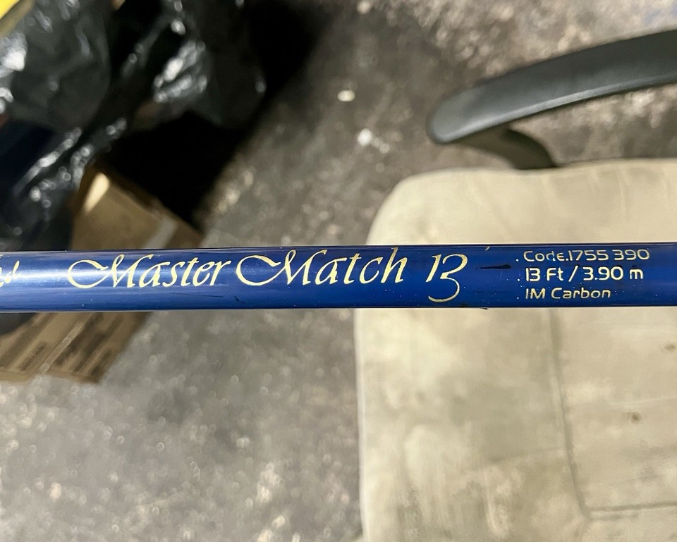 Vintage ! Bob Nudd Signature, Browning Master Match 13, fishing rod In ...