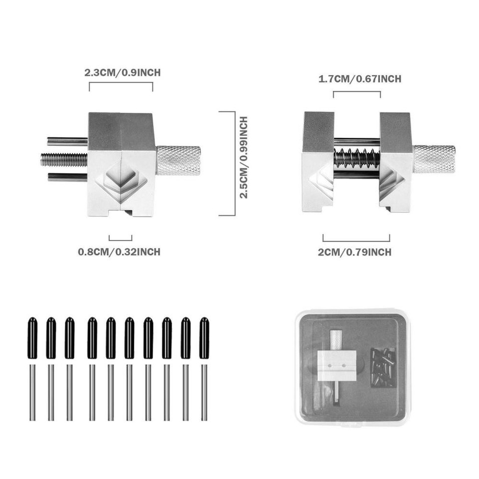Mini Bench Vise Model Coloring Tool for Small Parts Model Figures ...