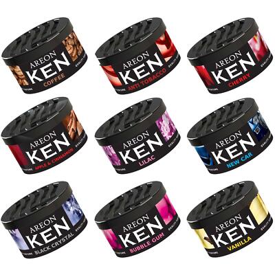 Special Offer 9 Pieces Air Freshener Areon KEN Scent Can Scent Tree ...