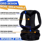 Lightweight and Breathable Back Support and Scoliosis Back Brace for ...