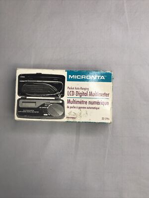 Multimeters - Micronta Digital Multimeter