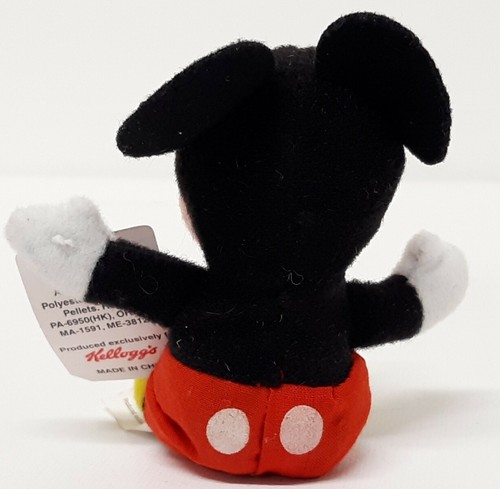 Mickey Mouse Mini Bean COLLECTIBLE WALT DISNEY PLUSH TOY World Land ...