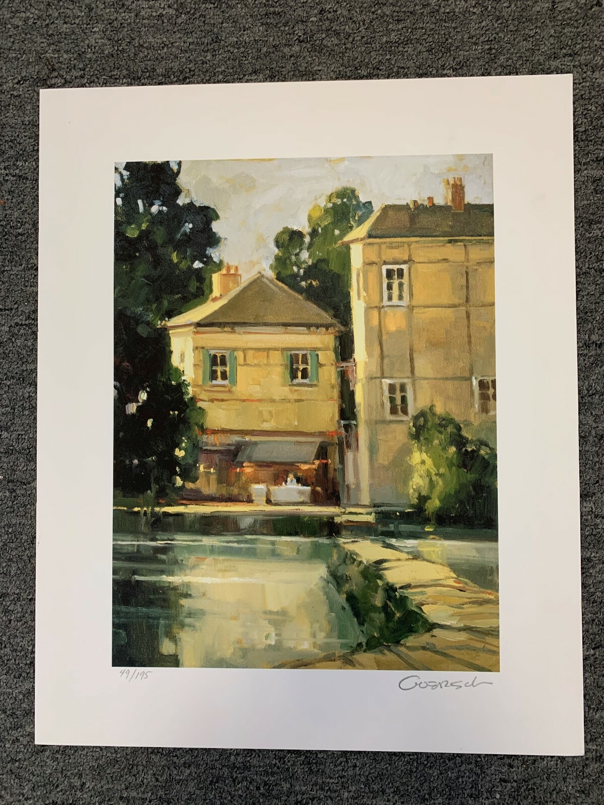 Ted Goerschner Signed Print 14x17 | eBay