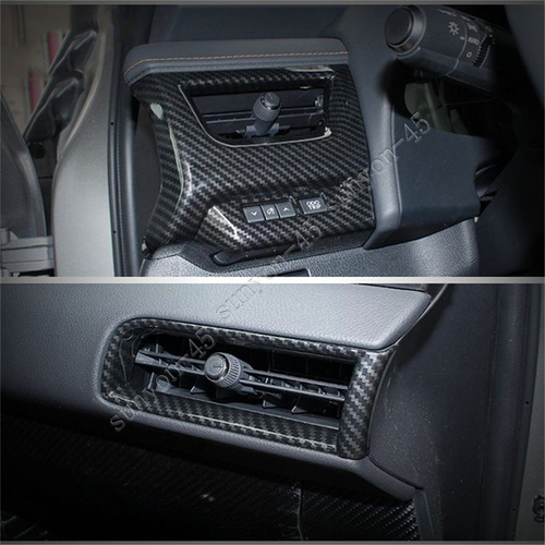 For Lexus UX 200 250h 2019-2021 ABS Carbon Fiber Side Air Vent Cover ...
