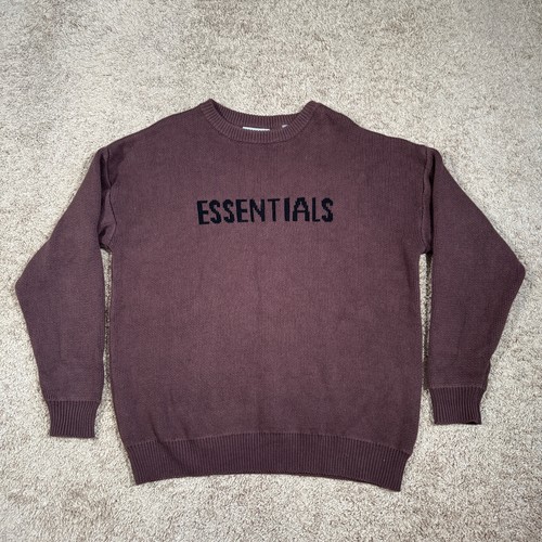 Fear of God Essentials - Knit Sweater - Large | eBay