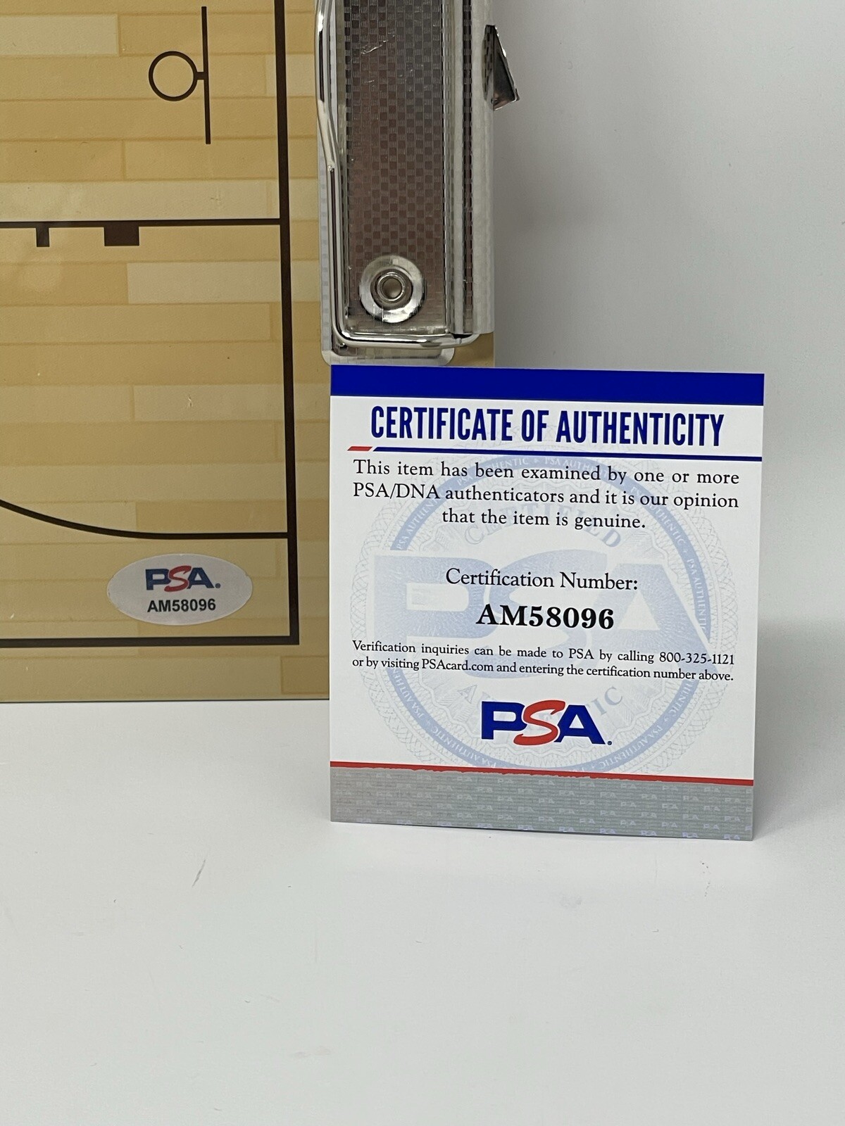 BRAD UNDERWOOD SIGNED AUTOGRAPH UNIVERSITY OF ILLINOIS CLIPBOARD ILLINI ...