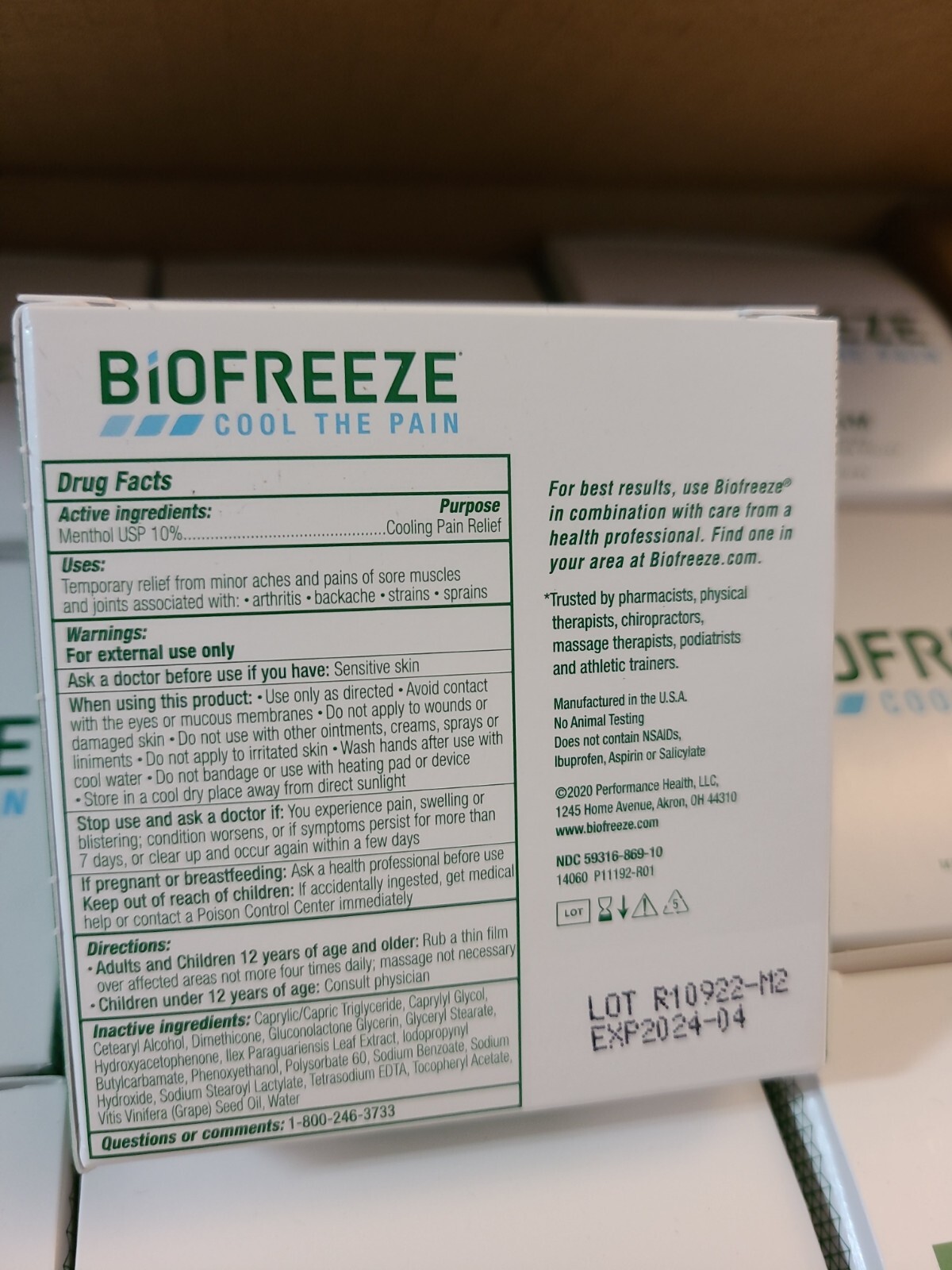 2 JARS COOL THE PAIN Soothing Pain Relief Cream (K38) | eBay