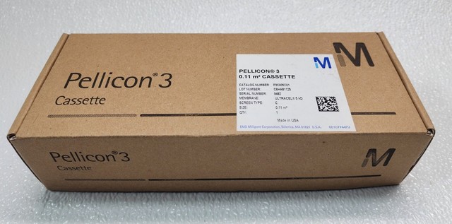 Millipore P3C005C01 Pellicon 3 Cassette with Ultracel 5 kDa Membrane C ...