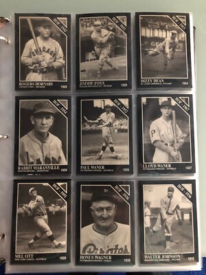 1991 TSN CONLON COLLECTION SERIES 1 BASEBALL SET (NEAR MINT CONDITION ...