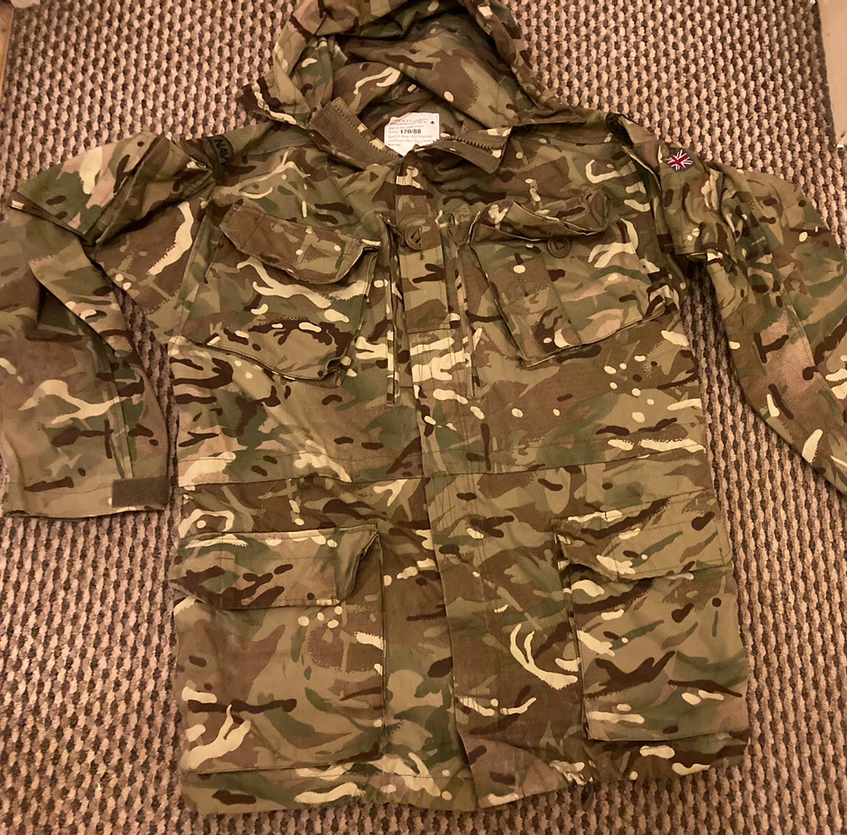 British Army Issue MTP Windproof Smock 2 160/88 BRAND NEW