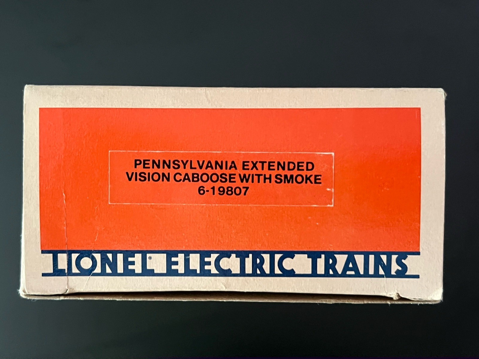 Lionel 6-19807 O Gauge Pennsylvania Extended Vision Smoking Caboose ...