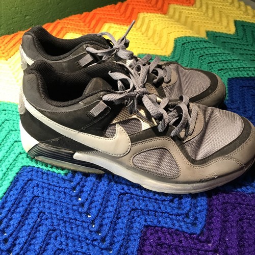 Nike Air Max Go Strong Running Shoes Size 10.5 Black Gray | eBay