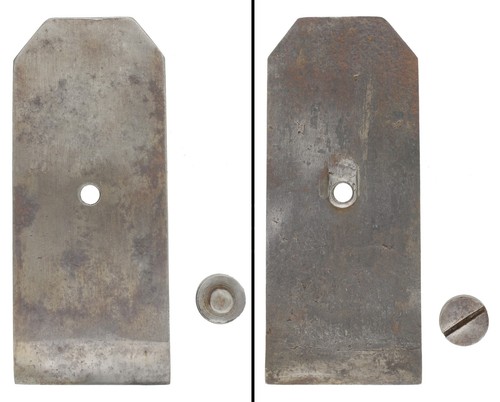 Chip Breaker & Screw for Tapered Wooden Plane Iron - 2 1/8 Inch ...