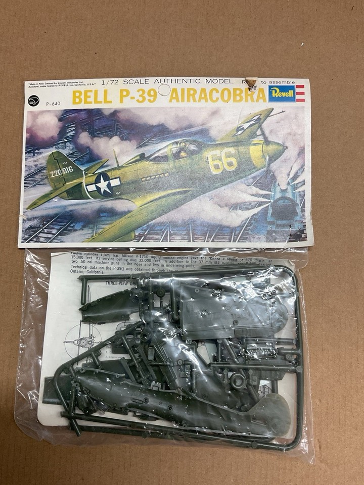 Revell and Airfix 1:72 scale plastic model aircraft kits from the 1980 ...