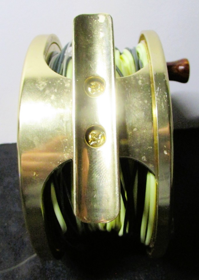 Redington AL 9/10 Fly Fishing Reel / Gold Finish / Large Arbor | eBay