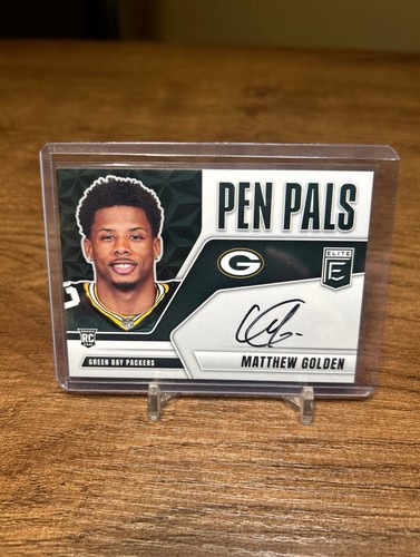2025 Panini Donruss Elite Matthew Golden Pen Pals On Card Rookie Auto ...