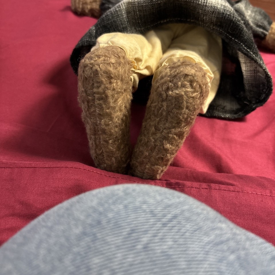 Handmade Artist Teddy Bear Signed J. Jacafone 1997 Vintage Plush ...