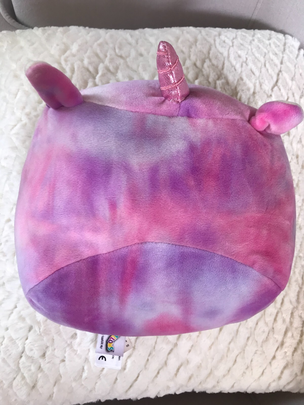 Squishmallows Stackable Plush 8" Lola Tie Dye Unicorn Pillow Toy 2019 ...