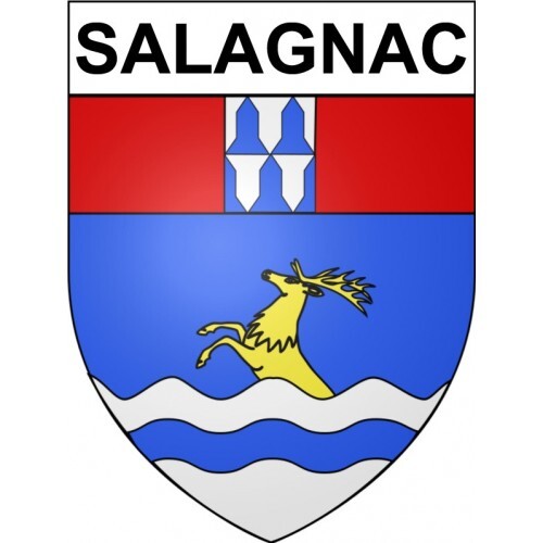 Salagnac 24 ville Stickers blason autocollant adhésif | eBay