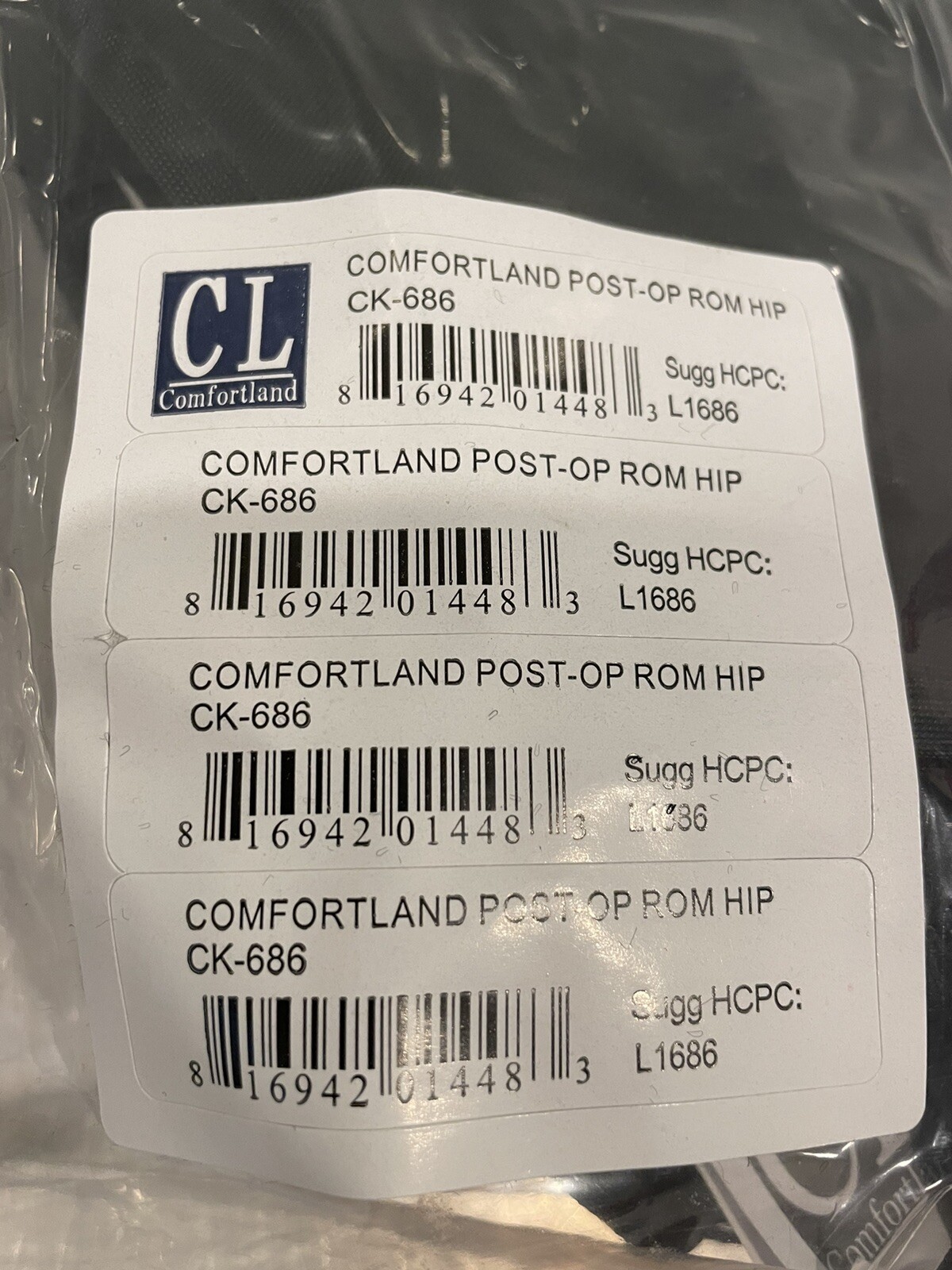 Comfortland Medical Post-op ROM Hip L1686 4xl for sale online | eBay