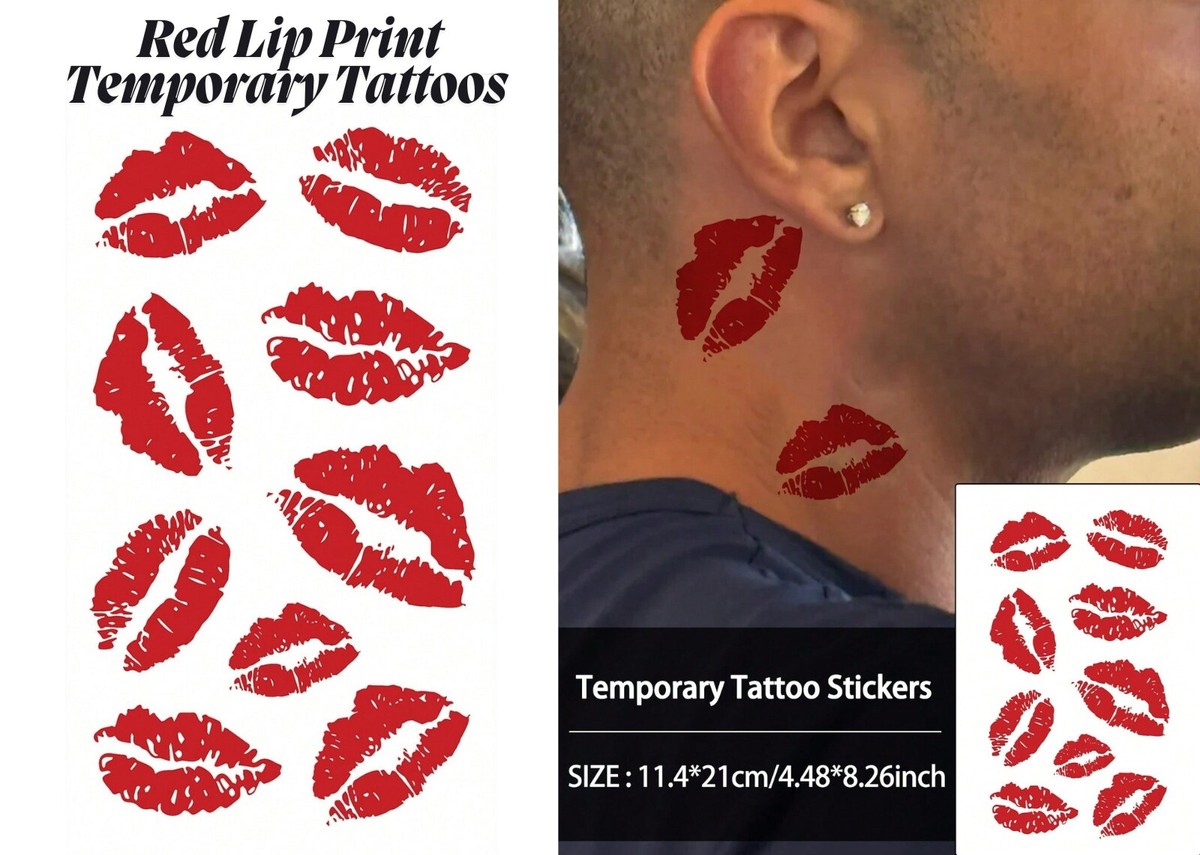 Kiss Lip Tattoo Ideas For Guys - Infoupdate.org