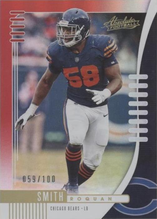 2019 Panini Absolute - Roquan Smith #66 Spectrum Red /100 for sale ...