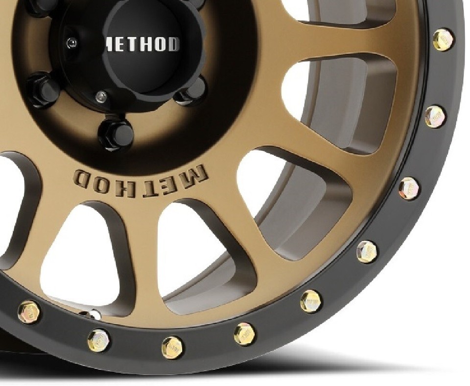 METHOD NV BRONZE MR305 WHEELS RIMS FITS TOYOTA TRD TACOMA MR30578560900 ...