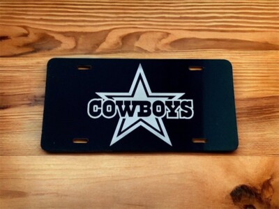 Dallas Cowboys! Laser Engraved Front License Plate. Very Durable Plate ...