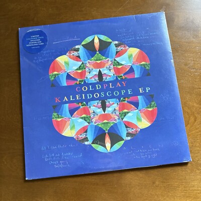 COLDPLAY Kaleidoscope EP UK LIMITED EDITION BLUE vinyl + poster NEW ...