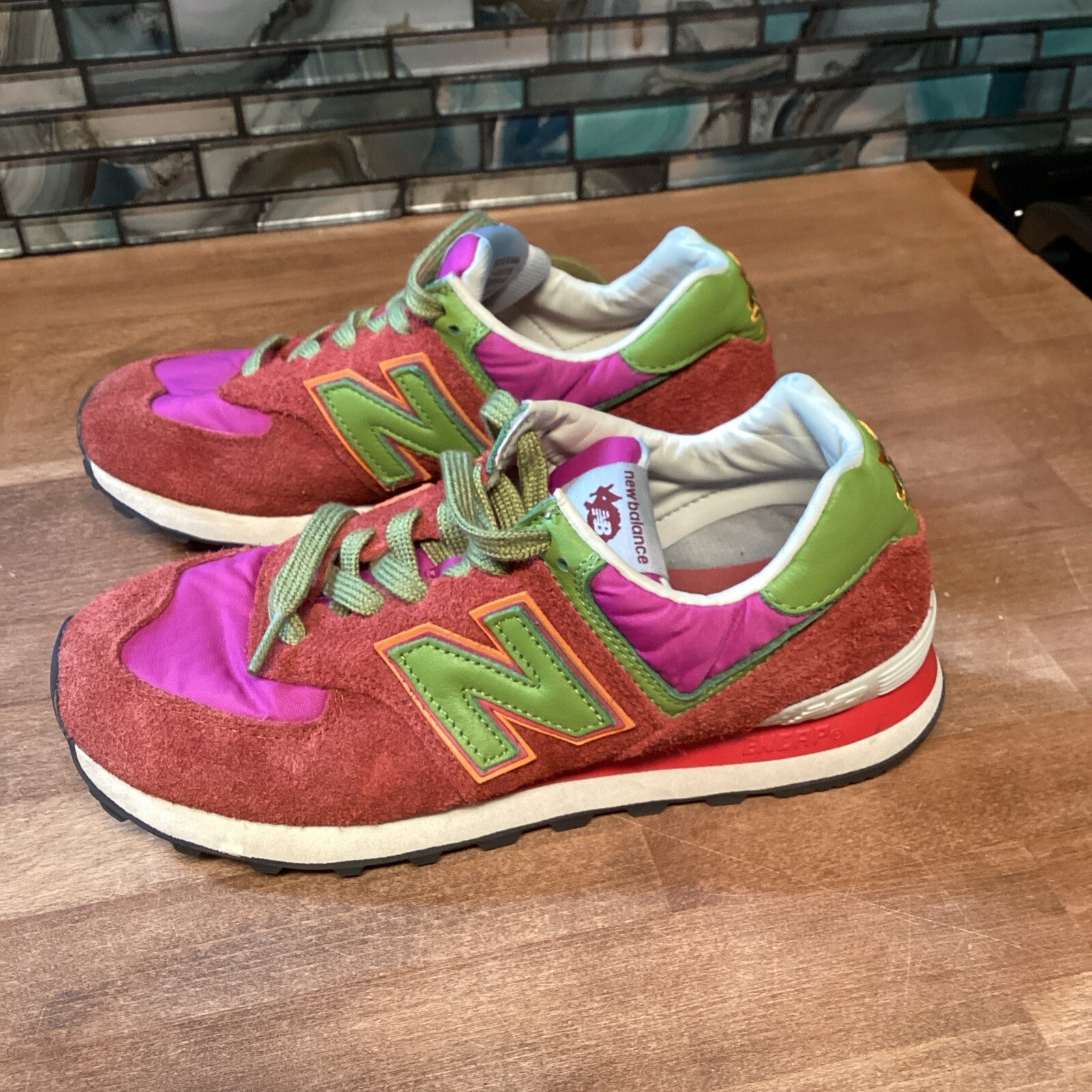 New Balance 574 Stray Rats Red Size 7 Women’s Tennis… - Gem